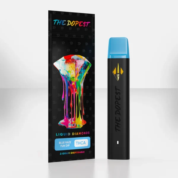 Blue Razz Fun Dip 2G THCA Liquid Diamonds Hybrid Disposable - the ...