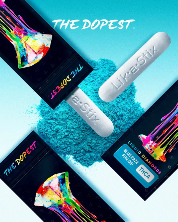 Blue Razz Fun Dip 2G THCA Liquid Diamonds Hybrid Disposable - the ...
