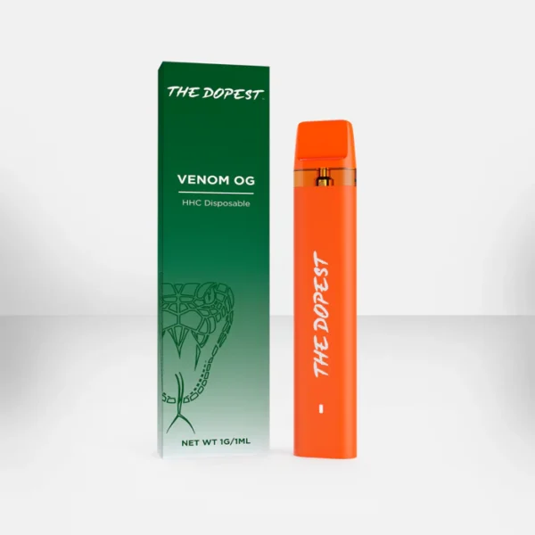 Venom OG - Indica HHC Vape Disposable - the dopest shop